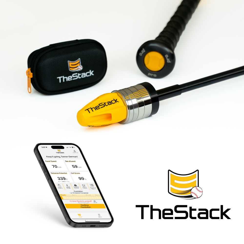 TheStack Baseball - Includes integrated Speed Sensor and Award Winning ...